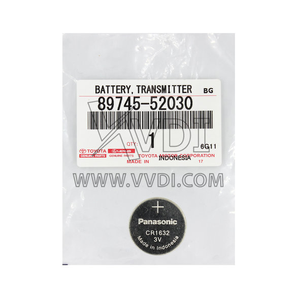 VD6093-Toyota Original Panasonic CR1632 Batte| VVDI