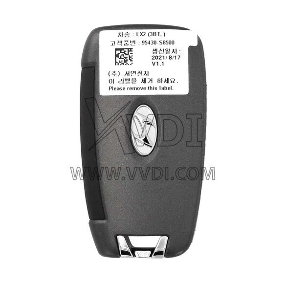 Hyundai Palisade 2021 Flip Remote Key 3 Buttons 95430-S8500| VVDI