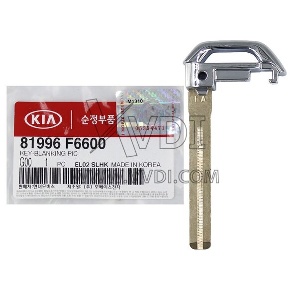 VD6436-KIA K7 Genuine Smart Remote Key Toy40 Blade 81996-F6600 | VVDI