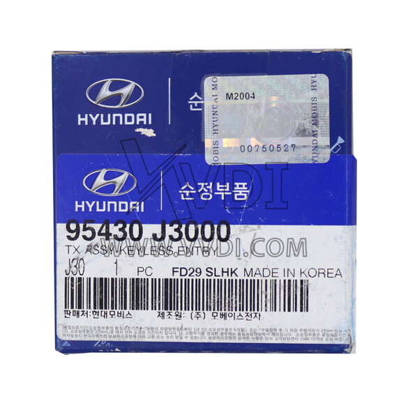 VD6503-Hyundai Veloster 2019 Flip Remote Key 433MHz 95430-J3000 | VVDI