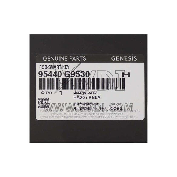 VD7649-Hyundai G70 2022 Smart Remote 6 Button 433MHz 95440-G9530 | VVDI