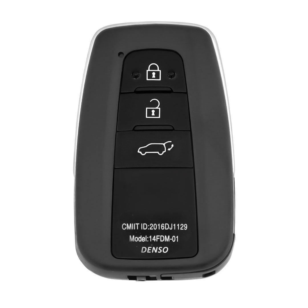 VD15037-Toyota Rav4 2019-2022 Smart Remote Key Shell SUV 3 Buttons | VVDI