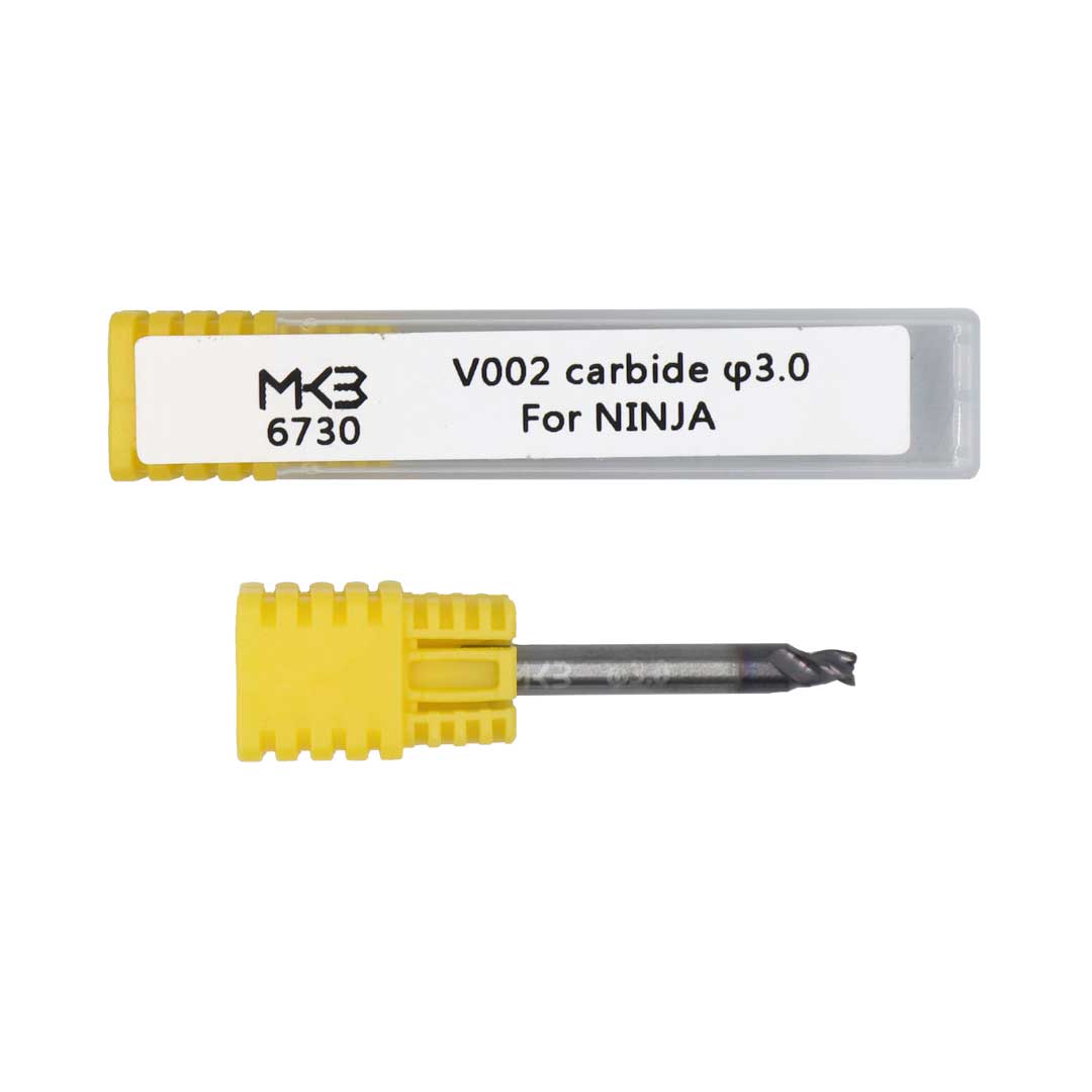 VD16730-End Mill Cutter V002 Carbide φ3.0xD4x33L | VVDI