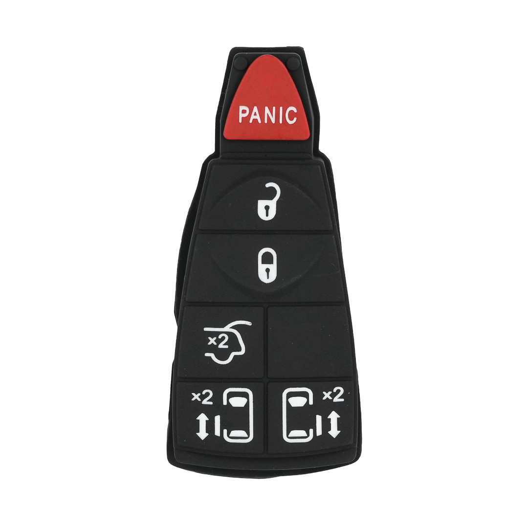 VD20192- Jeep Remote Key Rubber 5+1 SUV Trunk Buttons Side Doors | VVDI