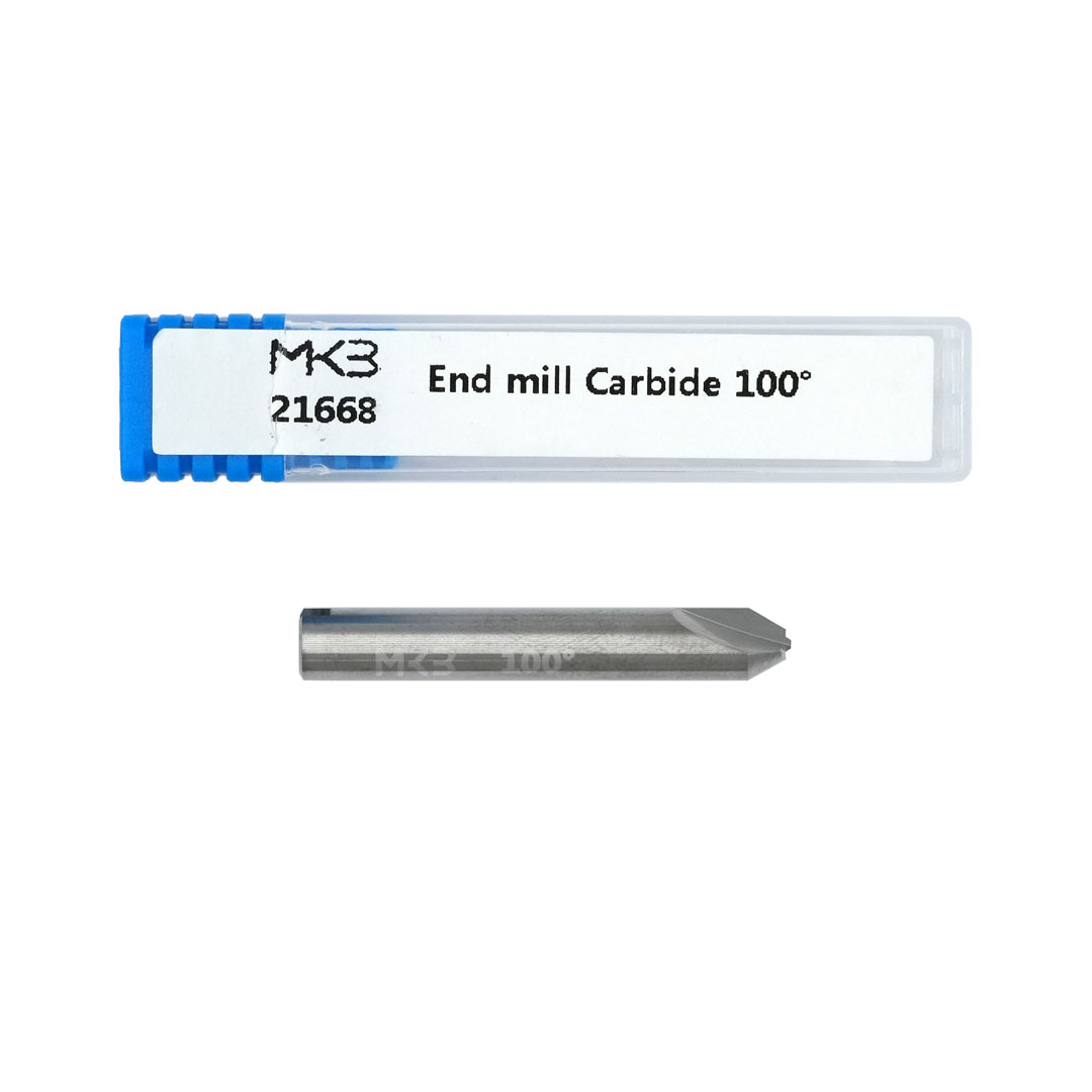 VD21668-End Mill Cutter F27W carbide φ2.8x100°xD6x40x1T | VVDI