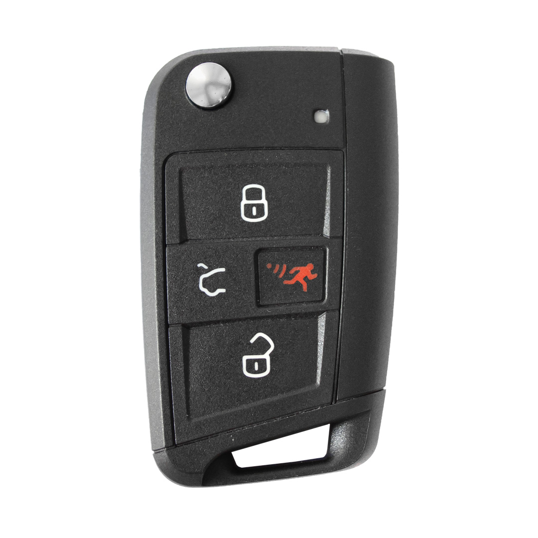 VD22806-Volkswagen Golf MQB 2015 Flip Remote Key Shell 3+1 Buttons | VVDI