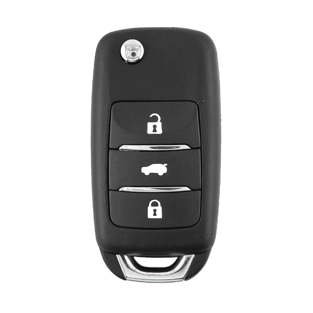 VD23683-Changan E-Star Original Flip Remote Key 3 Buttons 433Mhz | VVDI