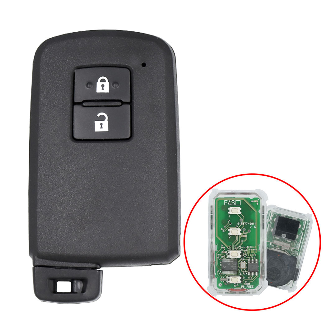 VD23773-Toyota Rav4 2014 GCC Smart Remote Key Shell 2 Buttons | VVDI