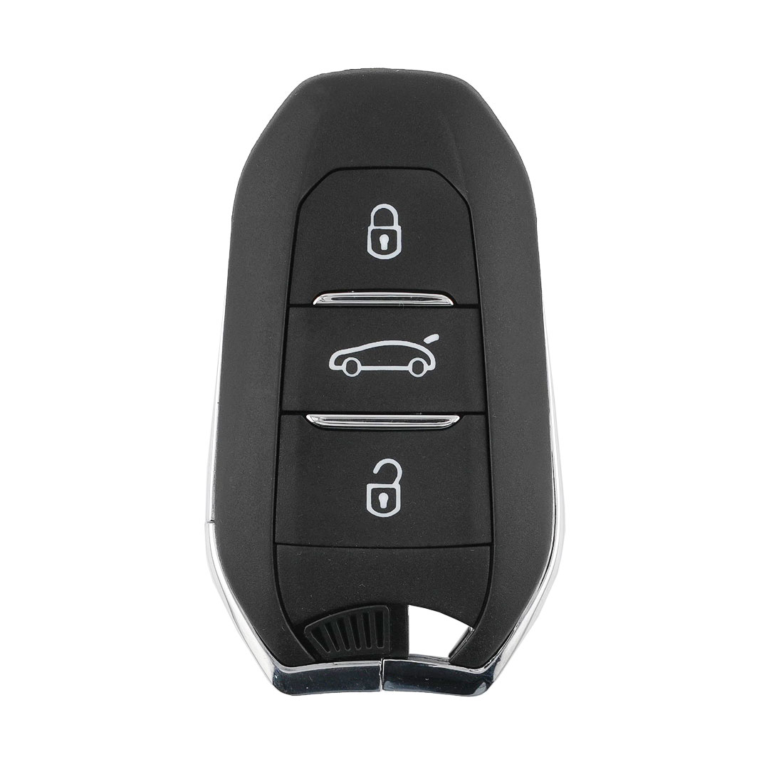 VD24082-Peugeot Citroen DS Smart Remote Key Shell 3 Button Trunk VA2 ...