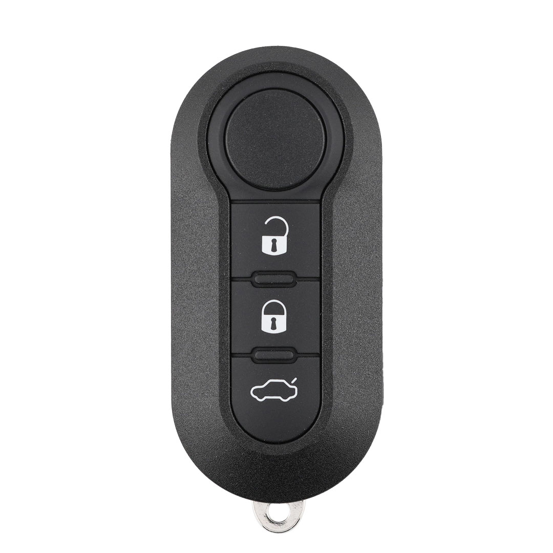 VD24702-Fiat Flip Remote Key 3 Buttons 433Mhz 4A Transponder | VVDI