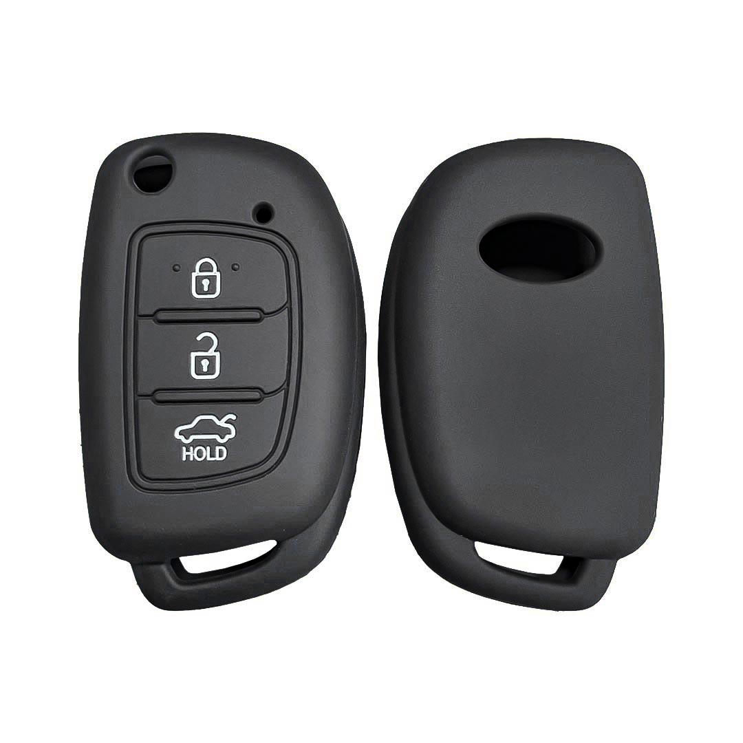 VD1477-Silicone Case For Hyundai Flip Remote Key 3 Buttons | VVDI