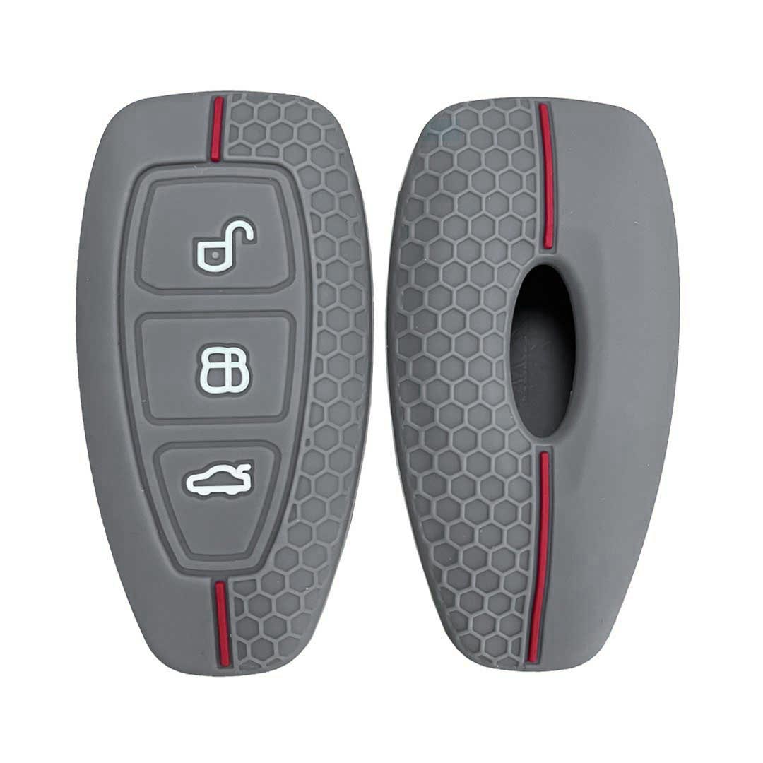 VD1520-Silicone Engraved Case For Ford Remote Key 3 Buttons | VVDI