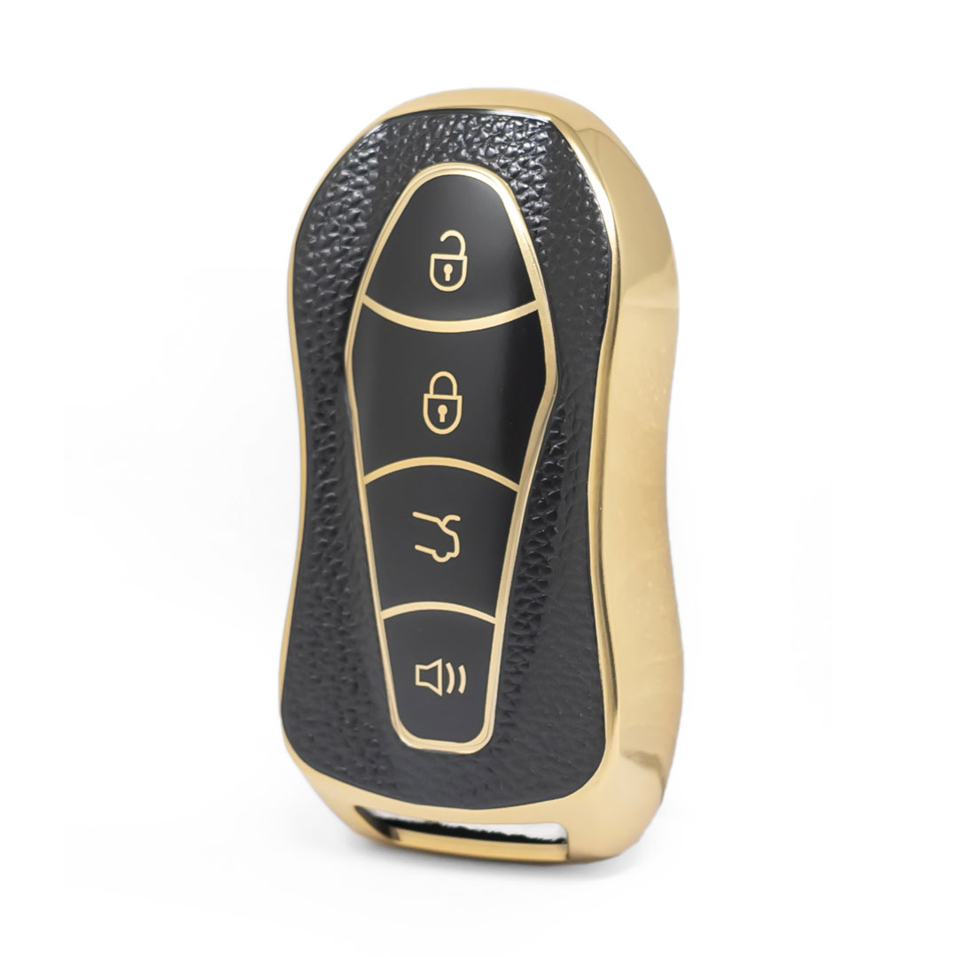 VD21891-Nano High Quality Gold Leather Cover Geely | VVDI