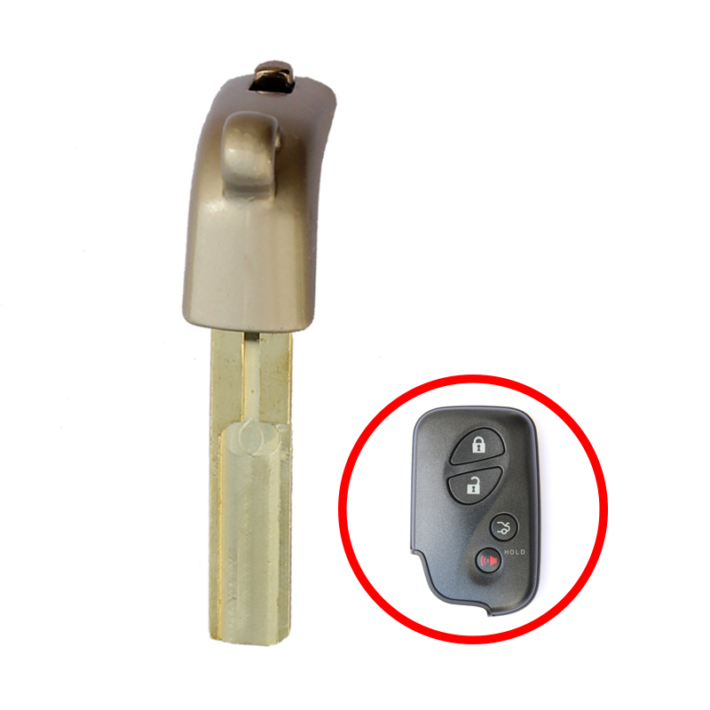 Lexus Smart Remote Key 1 Side TOY48 Emergency Blade