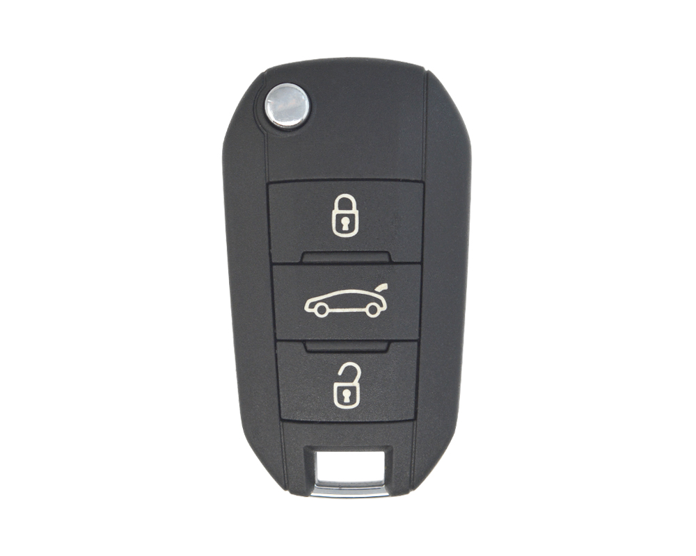 Citroen C-Elysee C4-Cactus 3 buttons 433MHz Original Flip Remote Key