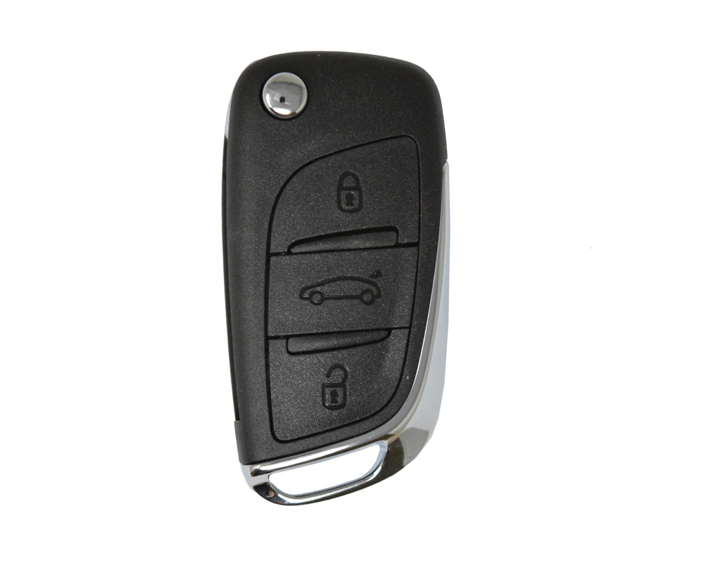 VD3482-Citroen Genuine Flip Remote Key 3 Buttons 434MHz | VVDI