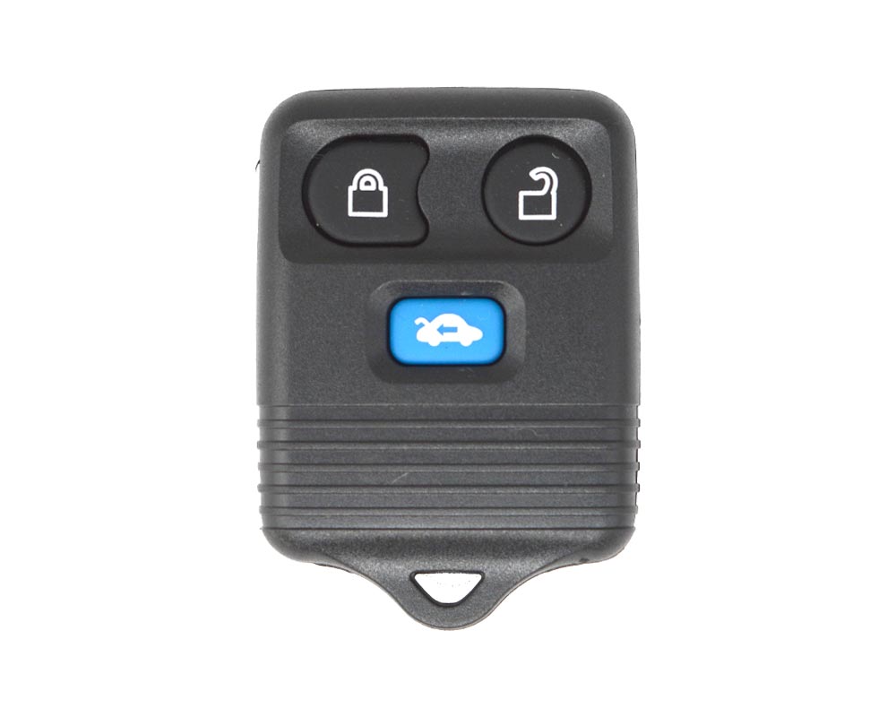 Ford 3 buttons Remote Key Cover Blue Trunk Button Type
