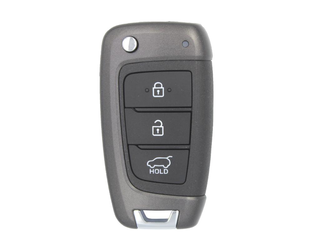 Hyundai Santa Fe 2018 3 buttons 433MHz Genuine Flip Remote Key 9543