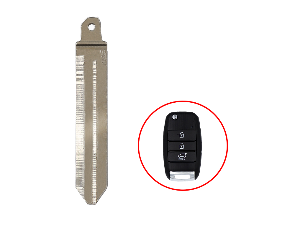 VD6521-KIA Seltos Genuine Blade for Flip Remote Key 81996-Q6100 | VVDI