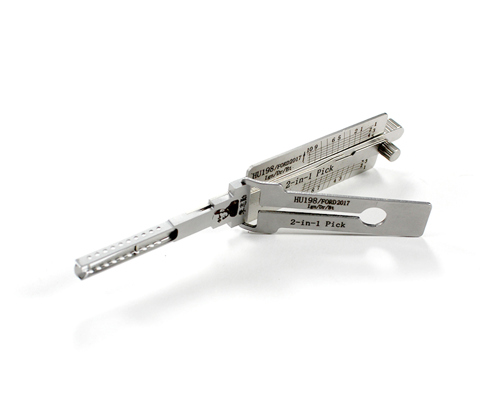 VD6610-Original Lishi Ford 2017 Hu198 New Key| VVDI